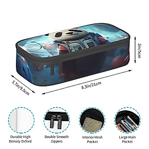 dreambest Panda Animal 3 Piece Large Capacity Backpack Set With Lunch Bag & Pencil Case, Perfect For Travel