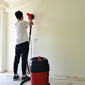 JIENUO Dust Extractor with Auto Filter Clean, 8 Gallon Wet/Dry HEPA Filter Extractor Vacuum, Powerful Suction Shop Vac for Home workshops, Construction Sites and Woodworking