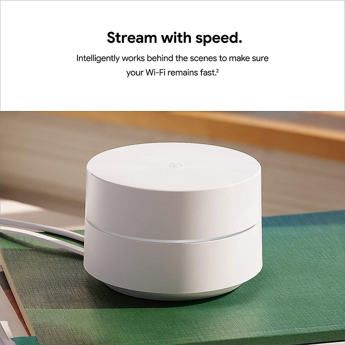 Google Wi-Fi Mesh Network System Router AC1200 Point (3-Pack) Bundle with Nest Indoor Security Camera, 3-Pack