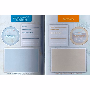 GRANDPARENT MERIT BADGES Kit First Edition - Best Gift idea! Fun with Grandkids Using This Keepsake Activity Journal. 18 Activity Journal Pages,Merit Badge Stickers and Certificate of Merit