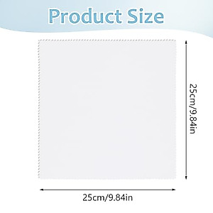 10Pcs Embroidery Fabric Squares 9.84 x 9.84Inch Cream Cotton Fabric Pre-Cut Natural Embroidery Cloth Embroidery Cross Stitch Fabric Squares Classic Aida Cloth Embroidered Fabric for Embroidery Garment