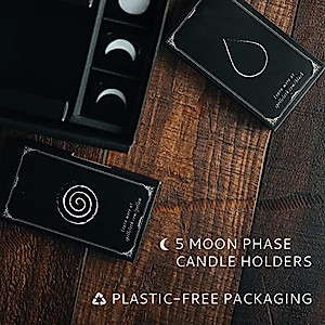 SpellCloth - Spell Candles for Witchcraft / Chime Candles / Colored Candles - Small Spell Candle Set for Ritual, Altar, Wicca Spells & Witch Rituals - 1/2in. x 4in. Candles for Spells Assorted Colors