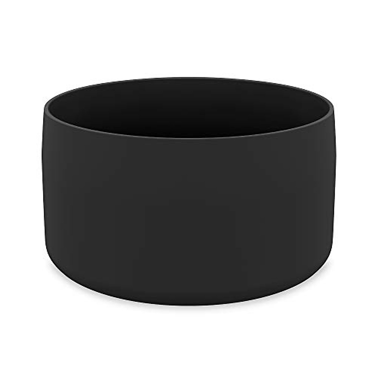 DYLN Protective Silicone Large Bottom Guard for 40 oz DYLN Wide Mouth Alkaline Water Bottles | Anti-Slip & Flexible Boot | Doubles as a Pet Dog Bowl | Black