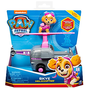 LA PAT' PATROUILLE - VEHICULE + FIGURINE - Véhicule de 15 cm Avec 1 Figurine À Collectionner Pat' Patrouille - Paw Patrol - 6052310 - Jouet Enfant 3 Ans et + - Modèle Aléatoire