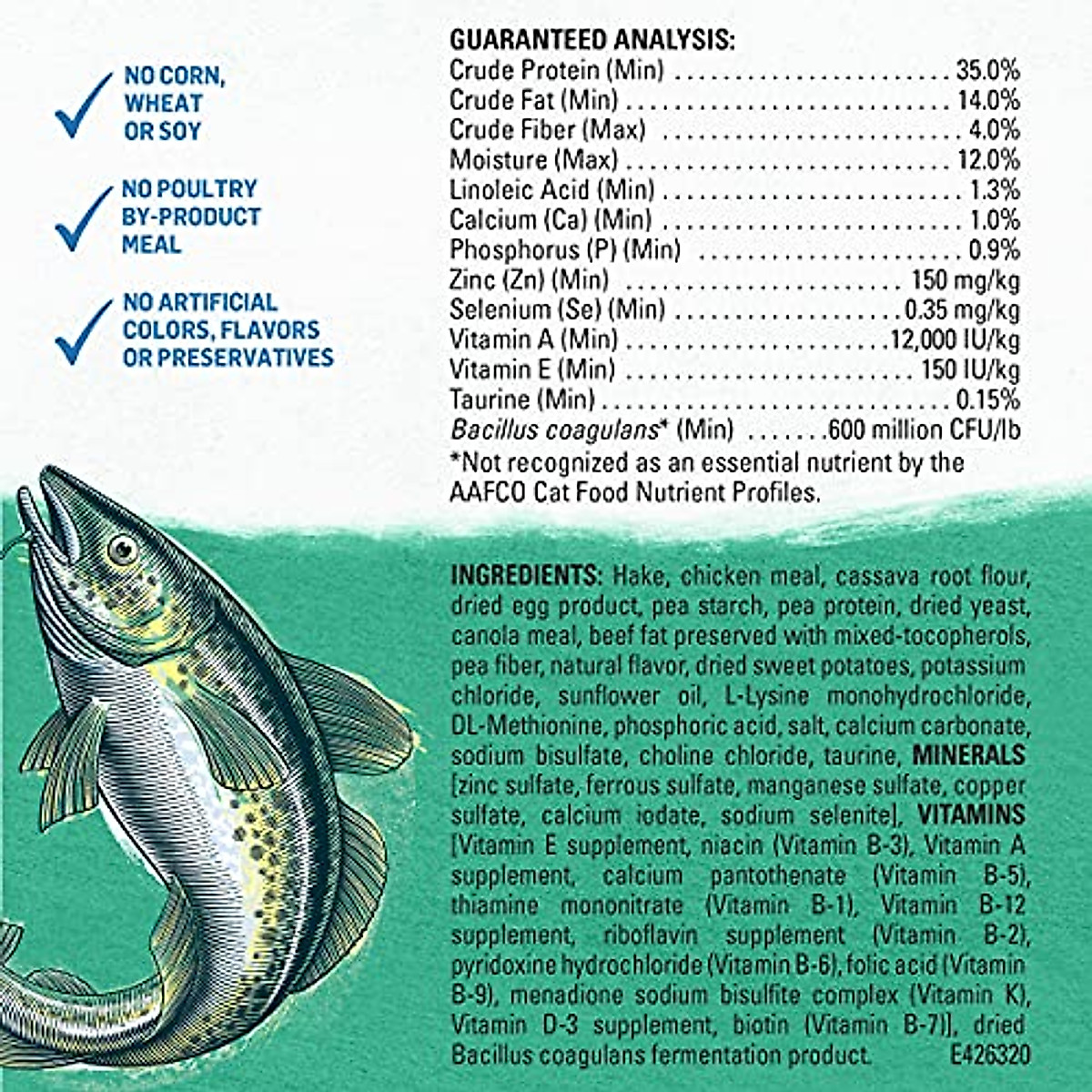 Purina Beyond Natural Grain Free Dry Cat Food Whitefish and Egg Recipe With Added Vitamins, Minerals and Nutrients - 3 lb. Bag