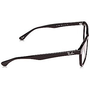 Ray-Ban RX5248-2000 Eyeglasses, Black, 51 mm