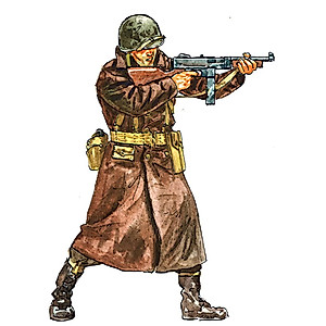 Italeri I6133 510006133 - 1:72 WWII United States Infantry Winter Uniform, Plastic Construction Kit