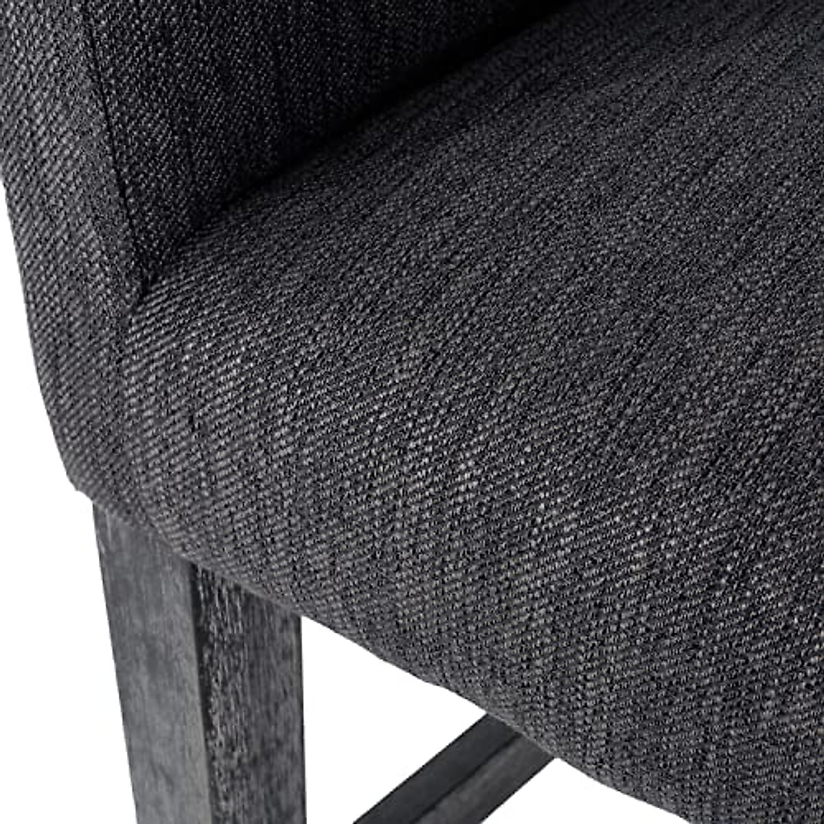 Christopher Knight Home Armga Upholstered 26 inch Counter Stool - Charcoal/Gray
