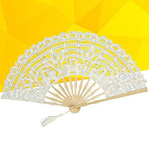 Hand Fans for Women Cotton Fan Dancing Fans Lace Fan Bamboo Fan Folding Fan