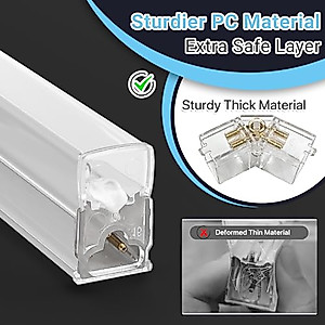 HYPERLITE Gen 1 Hexagon Garage Lights, 3 Grid Systems Honeycomb Lights Ceiling, Hexagon Ceiling Light 6500K Cool White for Shop Garage Gym Basement Car Care Wash Room Auto Detailing