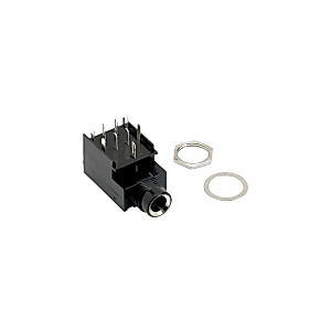 Fender 1/4" chrome Amp Jack - Stereo