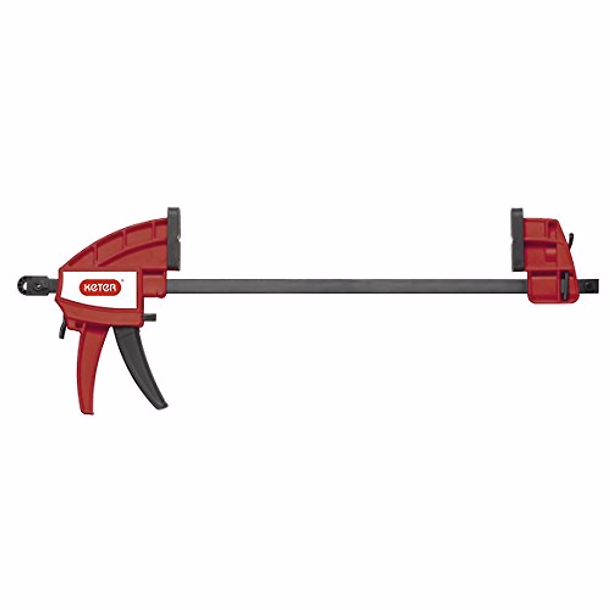 Keter Folding Compact Adjustable Workbench Sawhorse Work Table with Clamps 700 lb Capacity