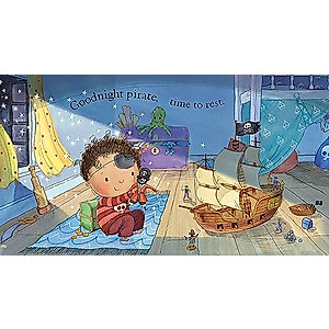 Goodnight Pirate: A Bedtime Baby Sleep Book for Fans of Buried Treasure! Perfect Christmas Gift, Holiday Stocking Stuffer (Goodnight Series)
