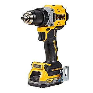DEWALT 20V MAX* XR COMPACT DRILL/DRIVER WITH POWERSTACK BATTERIES (DCD800D1E1)