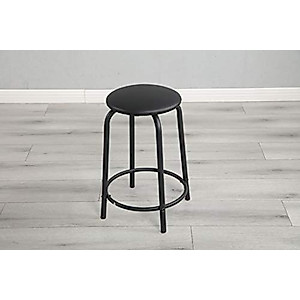 Landpink Glass Drafting Table Art Desk – Adjustable Professhional Artwork Drawing Drafting Table Desk, Glass-Topped Art Table for Craft Station Studio Home Office School w/Drawers/Chair – Black