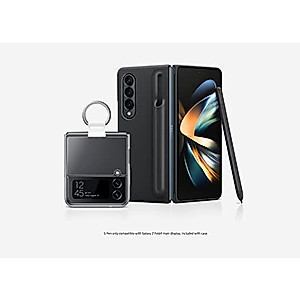 SAMSUNG Galaxy Z Flip 4 Cell Phone, Factory Unlocked Android Smartphone, 256GB, Flex Mode, Hands Free Camera, Compact, Foldable Design, Informative Cover Screen, US Version, Graphite