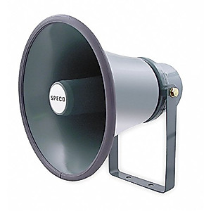 Horn, Weatherproof, 9 x 8", 15W, 70/25V