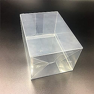 PUDXLRE VERSAINSECT oose Clear Plastic Strong Pop Protectors Compatible with 4-inch Funko Pop Figures, Crystal Clear, Auto-Locking Tab and Heavy Duty Acid Free w/Protective Film (20 Pack)