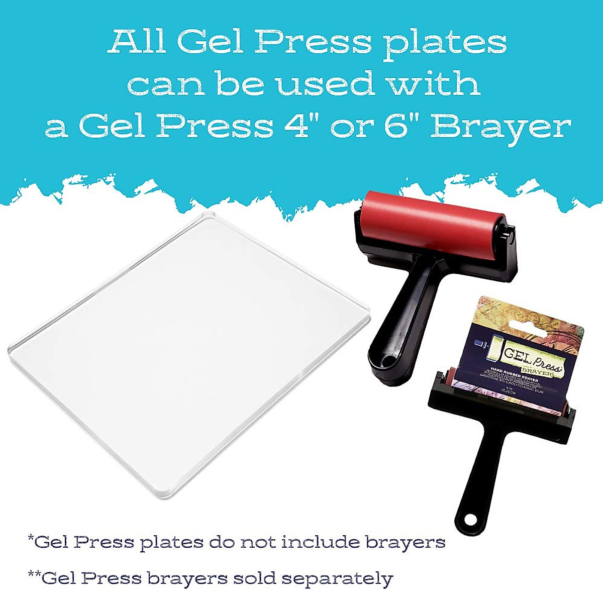 Gel Press Gel Printing Plate 8"x10" 10802