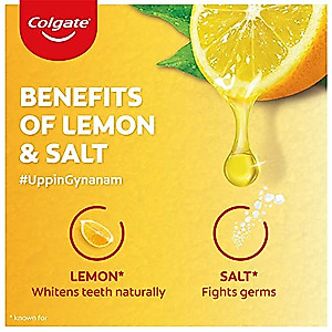 Colgate Active Lemon & Salt Healthy White Toothpaste - 200 g
