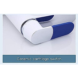 Kitchen Taps Bathroom Basin Sink Faucet Deck Mounted Bath Tap Cold and Hot Water Mixer Multi Color Handle Cover