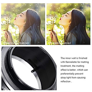 K&F Concept Lens Mount Adapter with Matting Varnish Design, Compatible for FD FL Lens to Sony NEX E-Mount Camera for Sony Alpha NEX-7 NEX-6 NEX-5N NEX-5 NEX-C3 NEX-3