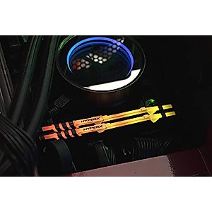 HyperX Fury 16GB 3000MHz DDR4 CL15 DIMM (Kit of 2) 1Rx8 RGB XMP Desktop Memory HX430C15FB3AK2/16