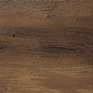 BOWERY HILL Modern Farmhouse Sliding Barn Door Wood 52" Highboy TV Stand Console Storage Cabinet in Reclaimed Barnwood