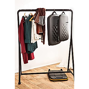 Rollink Flex Vega Cabin Fully Collapsible Suitcase - Hardshell, Silent, Coated Wheels for Smooth Gliding, Scratch, Water & Impact Resistant, Carry-On 21-Inch (10.5 Gal packing volume), Rose Smoke