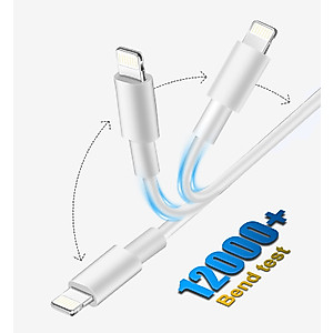 Souina iPhone Charger,[MFi Certified] Lightning Cable Original 3Pack 10ft USB Power Fast Charging Data Sync Transfer Cord Compatible with iPhone14 13 12 11 Max/X/8/7/Plus/6S/6
