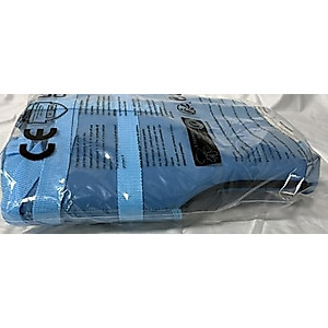 Toddler Swim Vest Floaties for Kids with Adjustable Safety Strap for Learn to Swim Children, Stripes Light Blue S Age 1-3