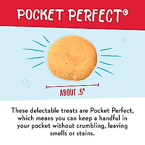 Charlee Bear Original Crunch Beef Liver Dog Treat, 16 oz bag – Made in USA, Natural Training Treats