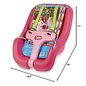 Little Tikes 2-in-1 Snug 'n Secure Swing Magenta