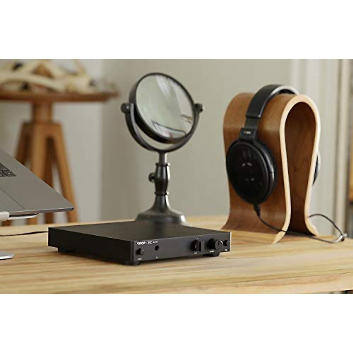 Drop THX AAA ONE Headphone Amplifier - Desktop Amp with Single-Ended RCA Inputs and Preamp Output, Black