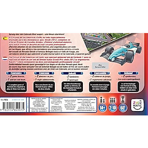 Formula D Board Game Austin - Nevada EXPANSION - Race An Iconic Circuit and Conquer Treacherous Tracks! Strategy Game for Kids & Adults, Ages 8+, 2-10 Players, 60 Minute Playtime, Made by Zygomatic