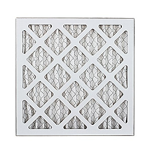 Filterbuy 10x10x1 Air Filter MERV 8 Dust Defense (4-Pack), Pleated HVAC AC Furnace Air Filters Replacement (Actual Size: 9.50 x 9.50 x 0.75 Inches)