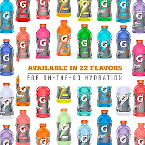 Gatorade Thirst Quencher Bottles Fruit punch, 12 Fl Oz (Pack of 24)