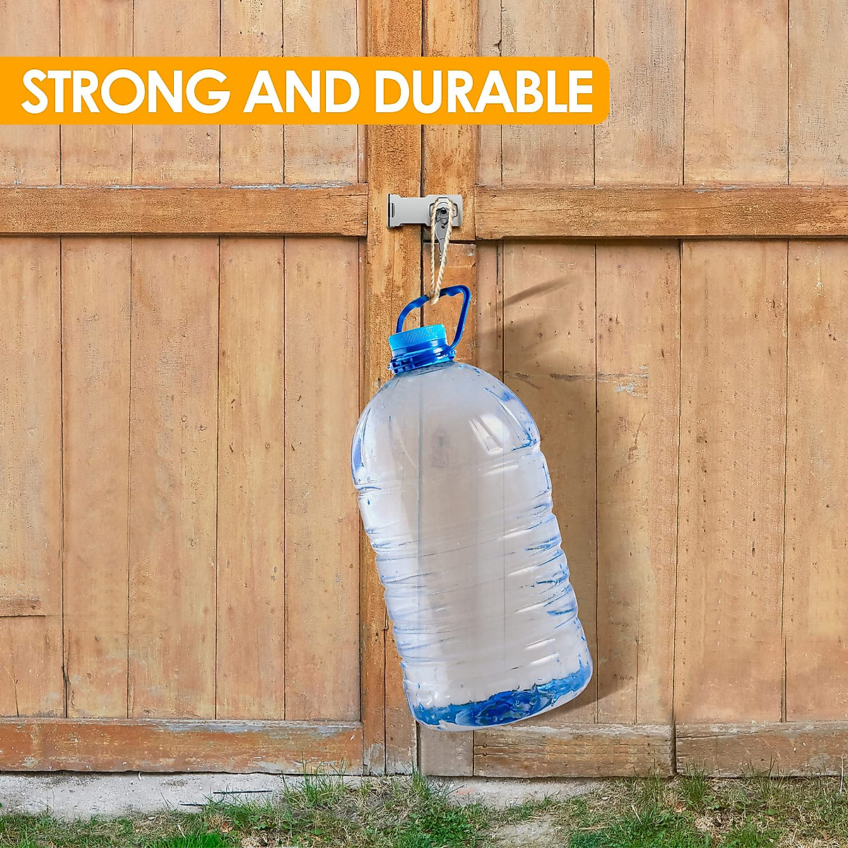 CRANACH 3 Inch Zinc Alloy Chrome Finish Cabinet Lock with Key