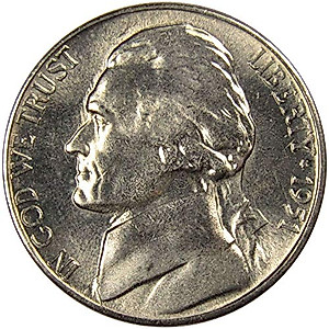 1951 S Jefferson Nickel 5 Cent Piece BU Uncirculated Mint State 5c US Coin