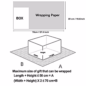 Buperor Happy Birthday Dinosaur Wrapping Paper,10 Sheets Pre-cut Funny Wrap for Girls Boys Kids Holiday Party Festival Anniversary, 19.7 X 27.6 Inch， Folded Package, Not rolled