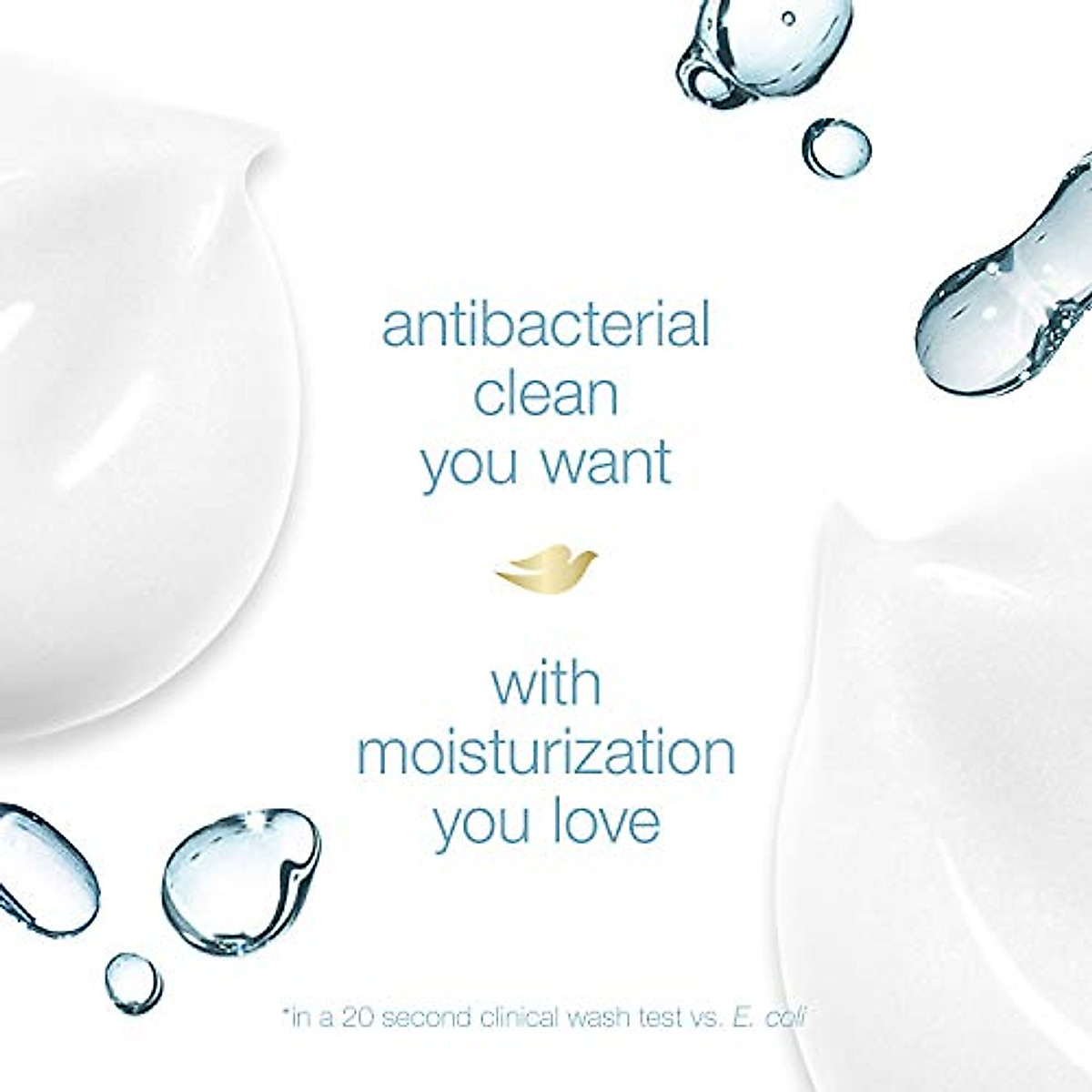 Dove Body Wash For All Skin Types Antibacterial Body Wash Protects from Dryness, 22 Fl Oz (Pack of 4)