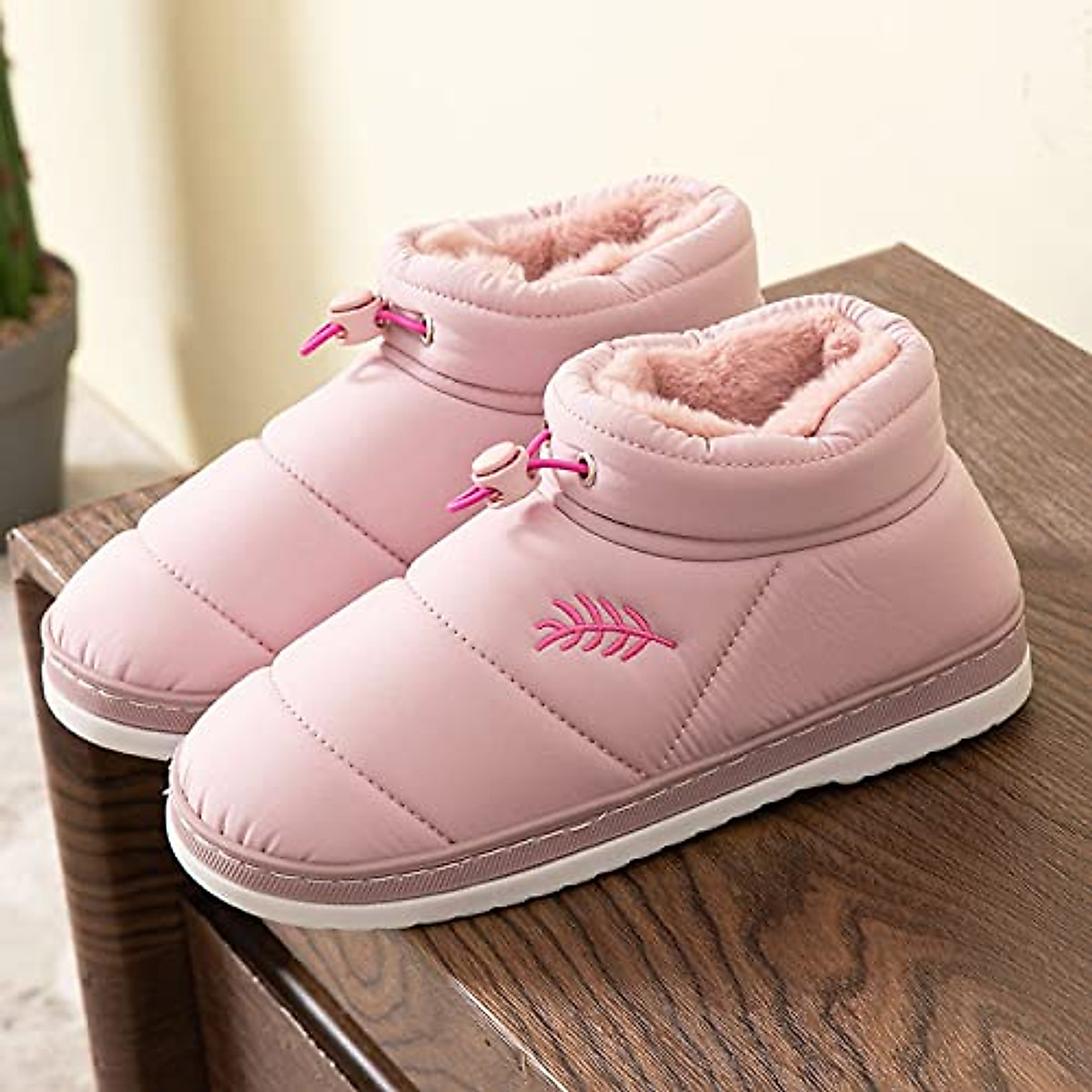 Cowboy Boots Women Warm Water Velvet Short Expansion Belt Snow Flat Tall Western Boots for Women Platform Heel Aluminum Toe Casual Knee High Western Boots for Women