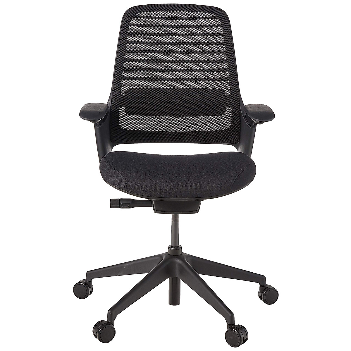 Steelcase Series 1 Office Chair, Carpet Casters, Black