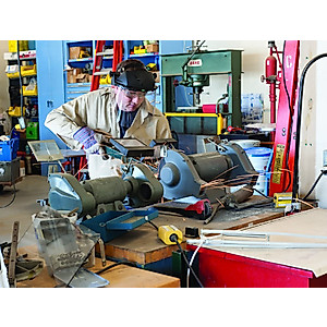 MSA 10115844 V-Gard Visor - Elevated Temperature, Polycarbonate (PC), Clear Tint with Antifog/Antiscratch Coating, Molded, 9.25" x 17" x 0.098", Heavy Duty, Replaceable Eye Protection for Hard Hat