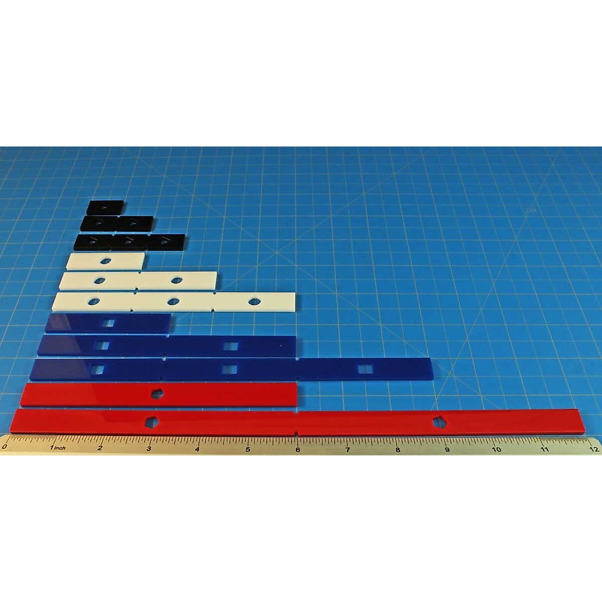 LITKO Multi Range Ruler Set Compatible with Warhammer 40,000 Kill Team 2nd Edition