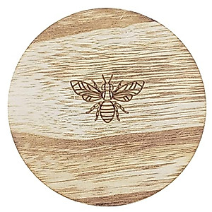 Red Leaf Home | Wild Honey Nectar Candle, Medium | Honeycomb Collection, Aromatherapy, Gift | 11oz Jar