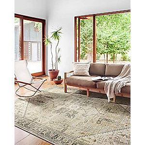Loloi II Skye Collection SKY-13 NATURAL / SAND, Traditional 5'-0" x 7'-6" Area Rug