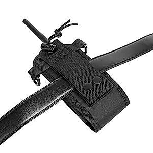 Radio Holster Radio Strap Firefighter EMS EMT Bundle Set Includes Anti-Sway Strap for Radio Strap,Radio Holder,Shoulder Strap Fits for Two-Way Ham Walkie Talkie Radio Scanner