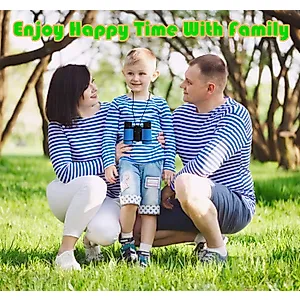 Scotamalone Kids Binoculars Shock Proof Toy Binoculars Set for Age 3-12 Years Old Boys Girls Bird Watching Educational Learning Hunting Hiking Birthday Presents