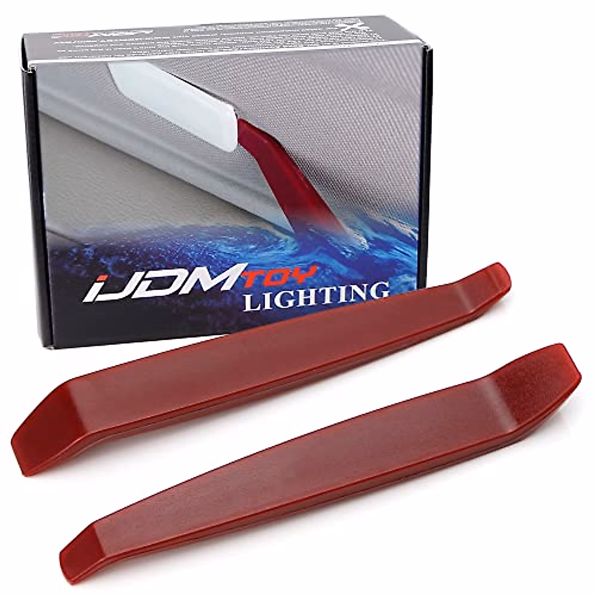 iJDMTOY 2-Piece Nylon/Plastic Open Pry Tool Compatible with LED Interior Lights, License Plate Lights Removal Installation